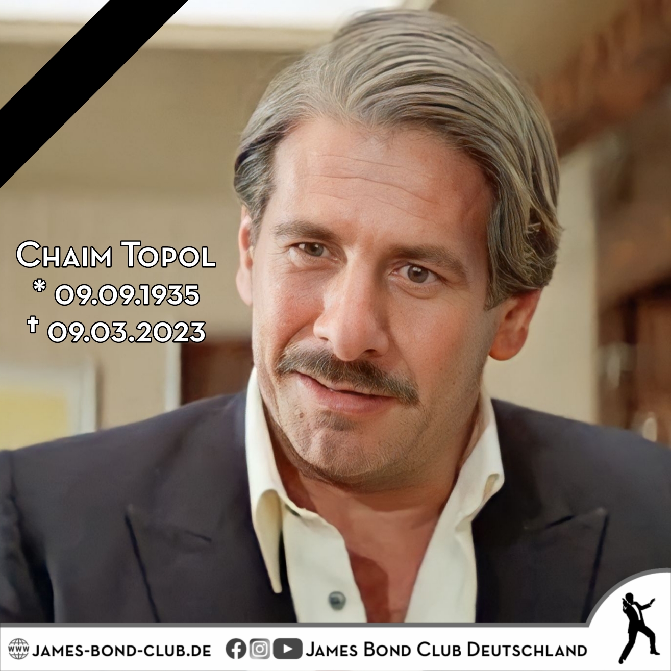 Israelischer Schauspieler Chaim Topol verstorben – James Bond Club ...